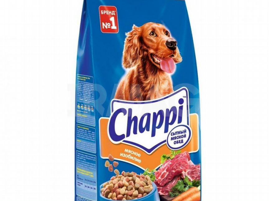 Сухой корм для собак Chappi