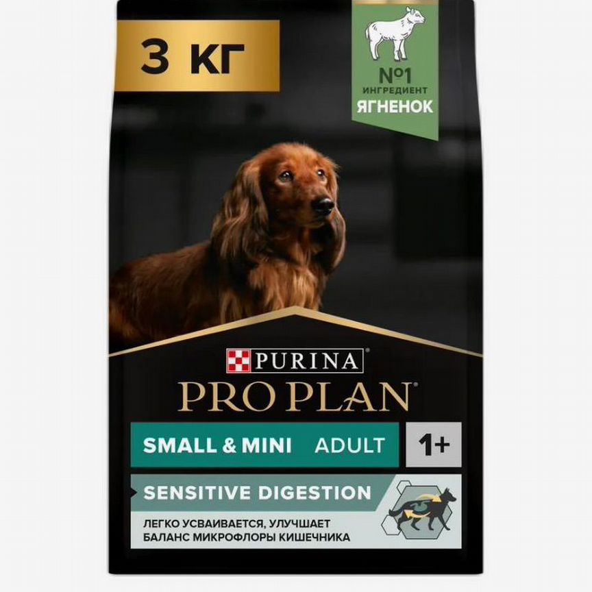 Корм для собак Pro plan Small Mini Adult 3 кг