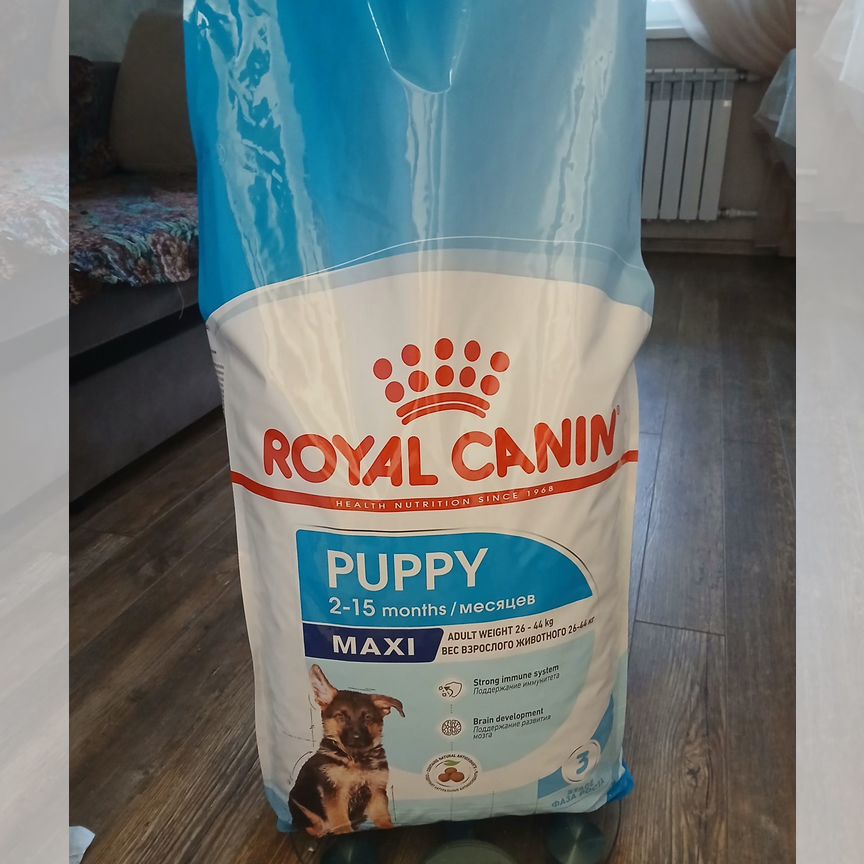 Корм для собак royal canin puppy maxi