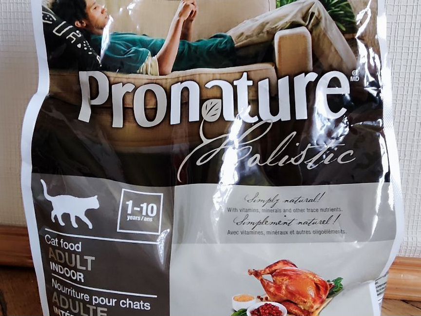 Сухой корм для кошек Pronature Holistic 2,72 кг