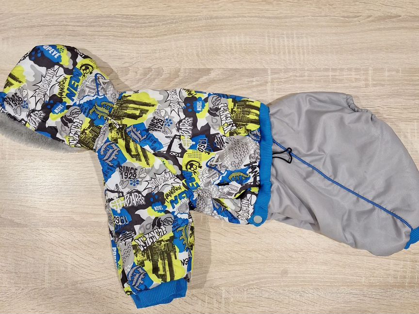 Зимний комбинезон для собаки средних пород