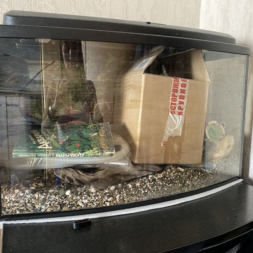 Аквариум и тумба
