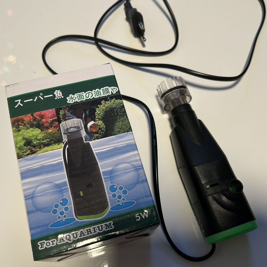 Фильтр со скиммером для аквариума