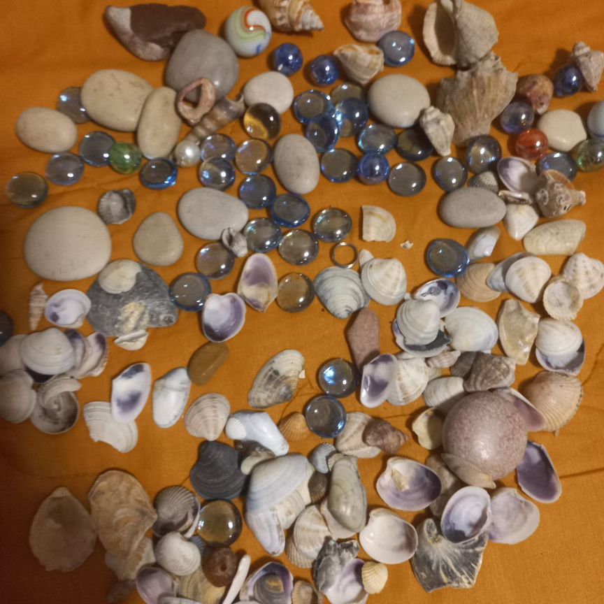 Камешки, ракушки для авариума