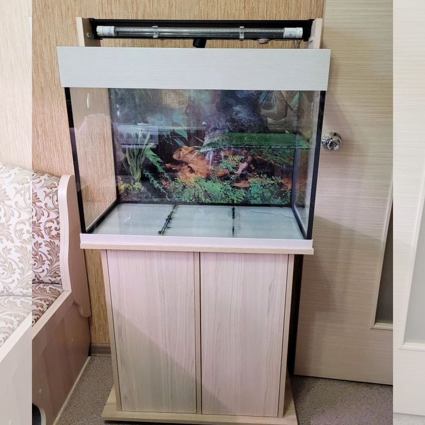 Аквариум террариум 100л