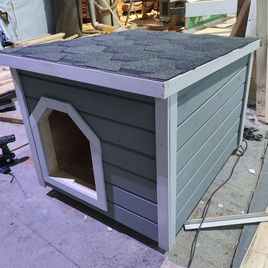 Будка для собаки утепленная