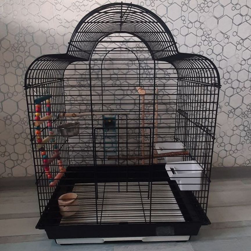 Клетка для попугая большая бу для крупного попугая