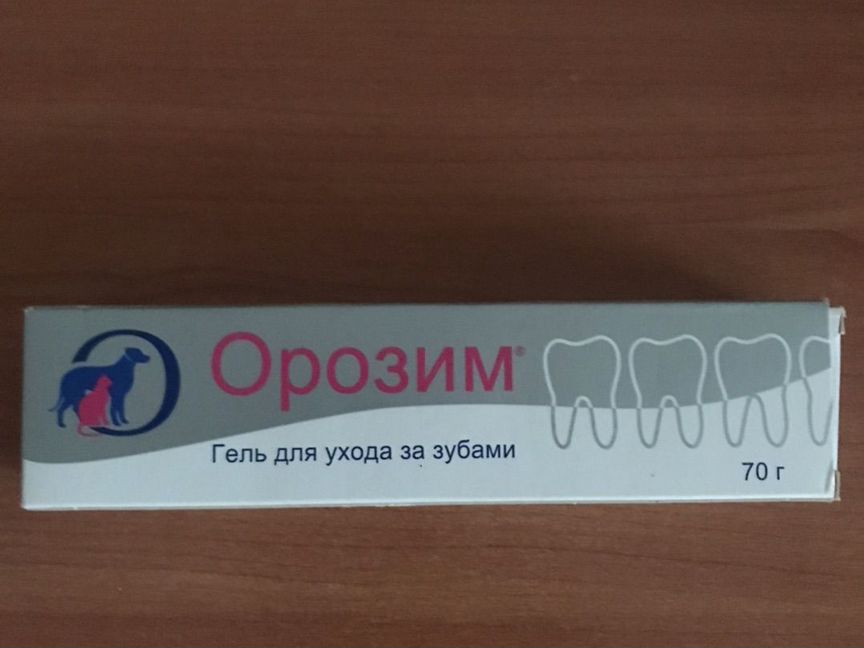 Зубная паста для собак орозим