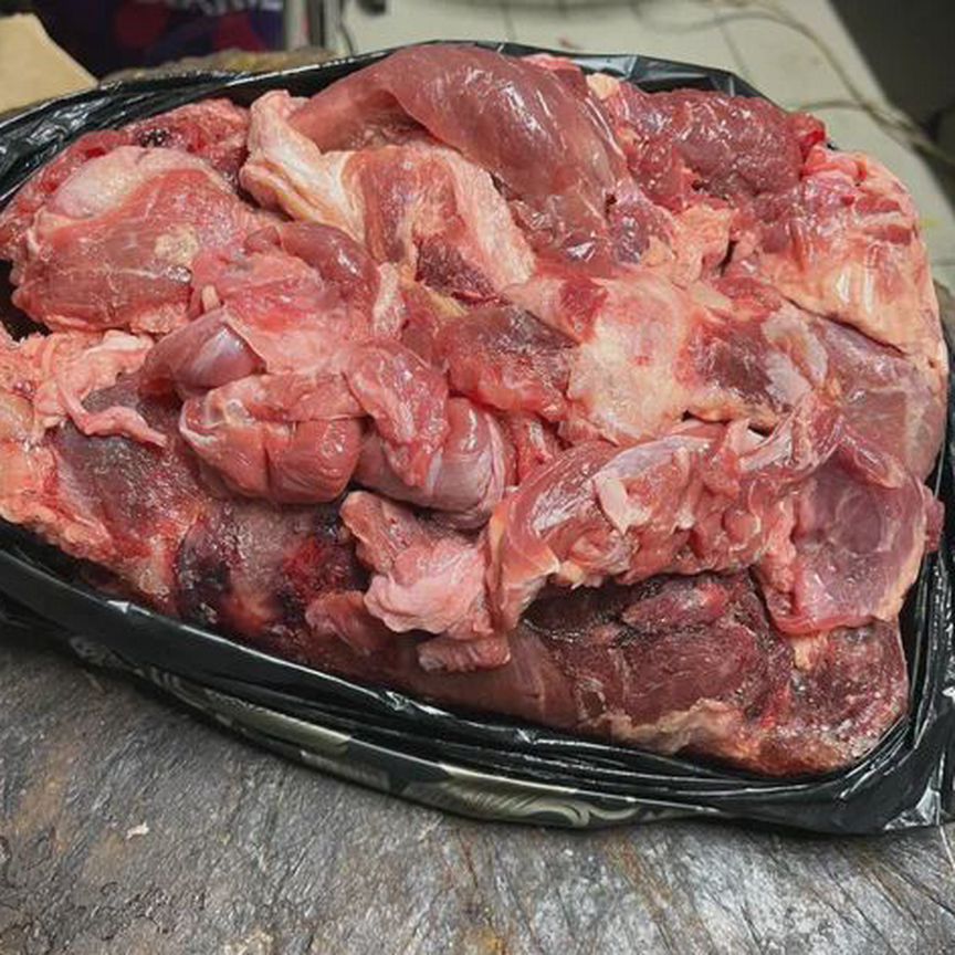 Мясо для собак говядина, баранина, курица