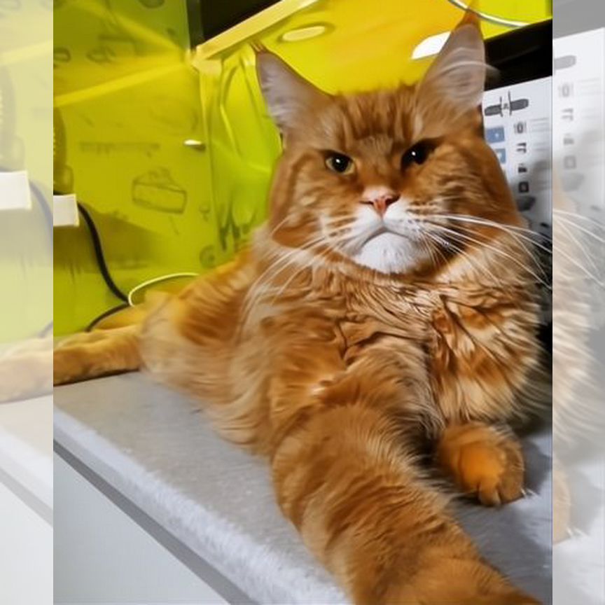 Мейн-кун, взрослая кошка