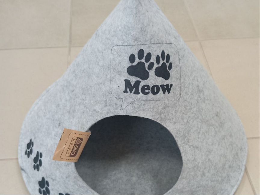 Домик для животных вигвам meow