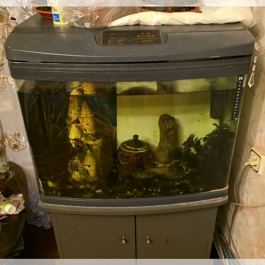 Аквариум 80л с тумбой