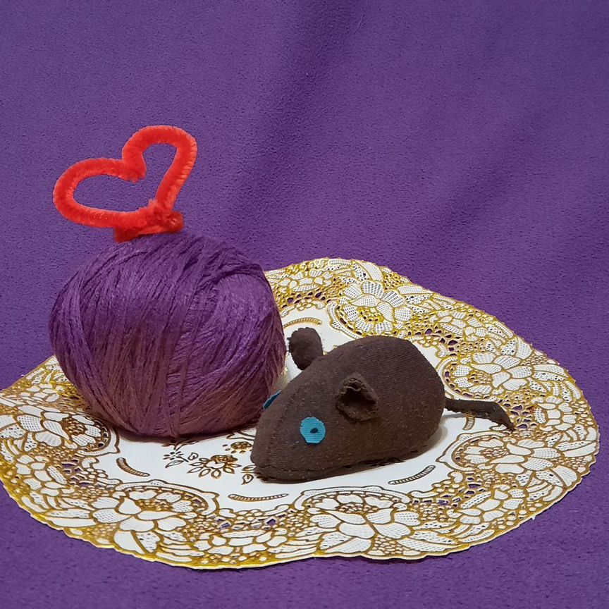 Игрушки для кошек мышка