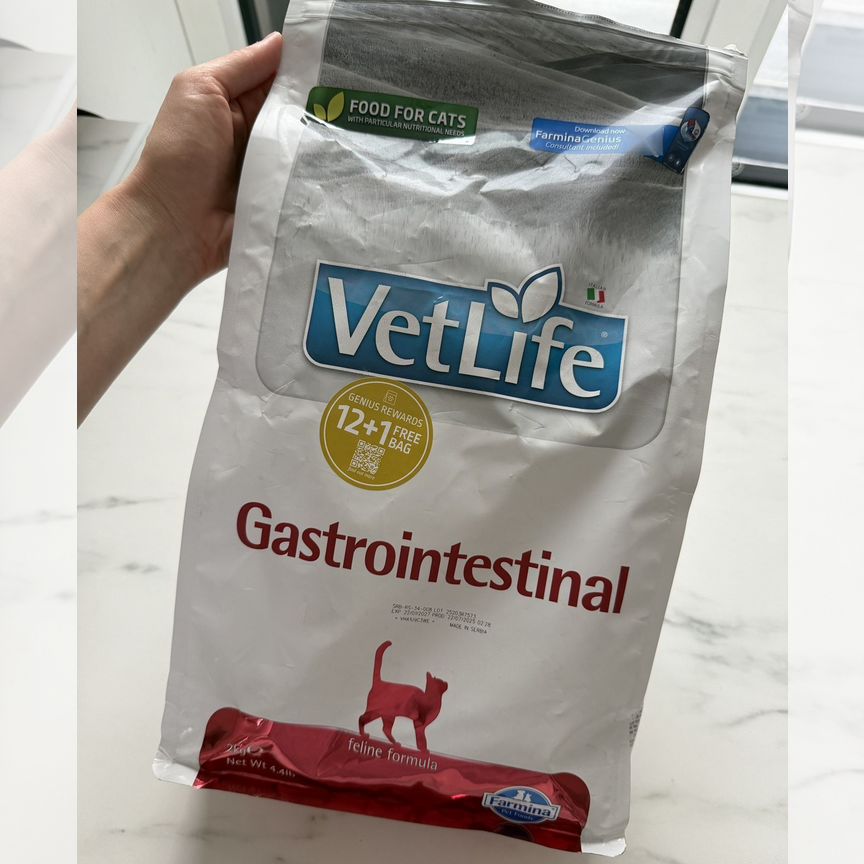Корм для кошек farmina vet life gastrointestinal