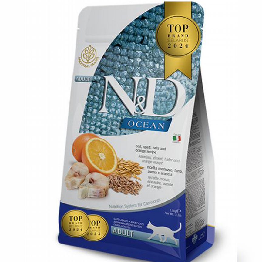 Корм для кошек Farmina Ocean Adult 10 kg