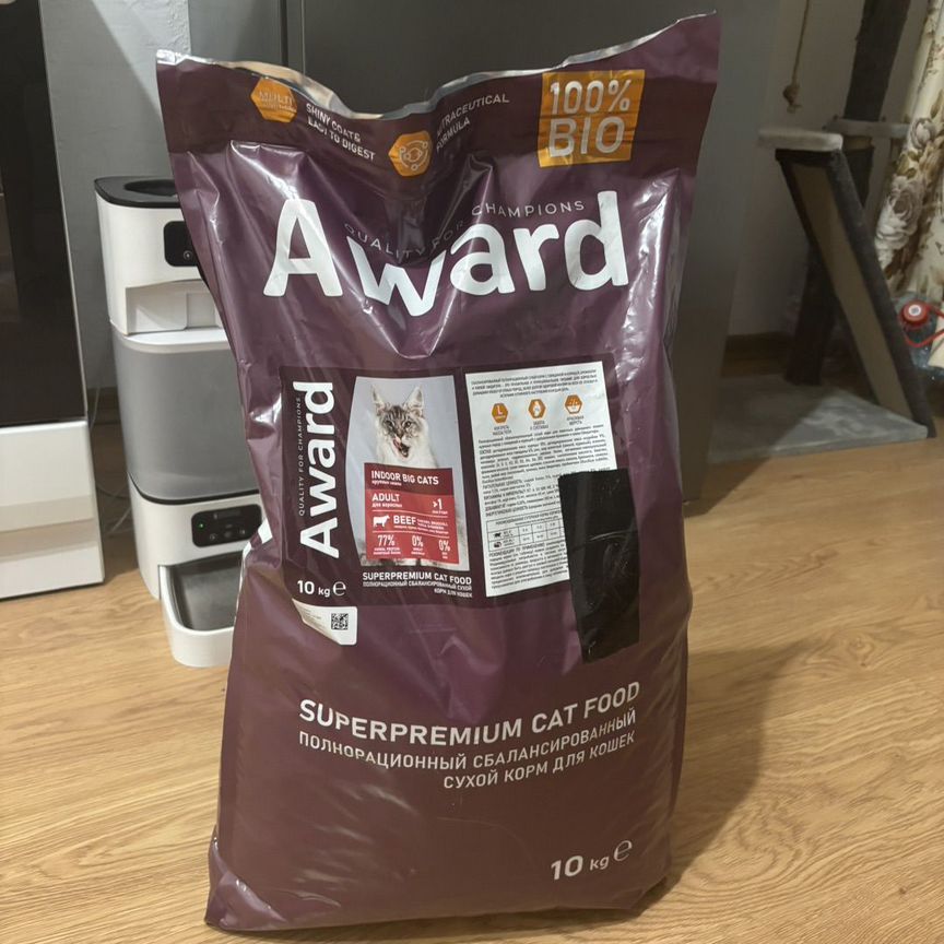 Корм для кошек Award