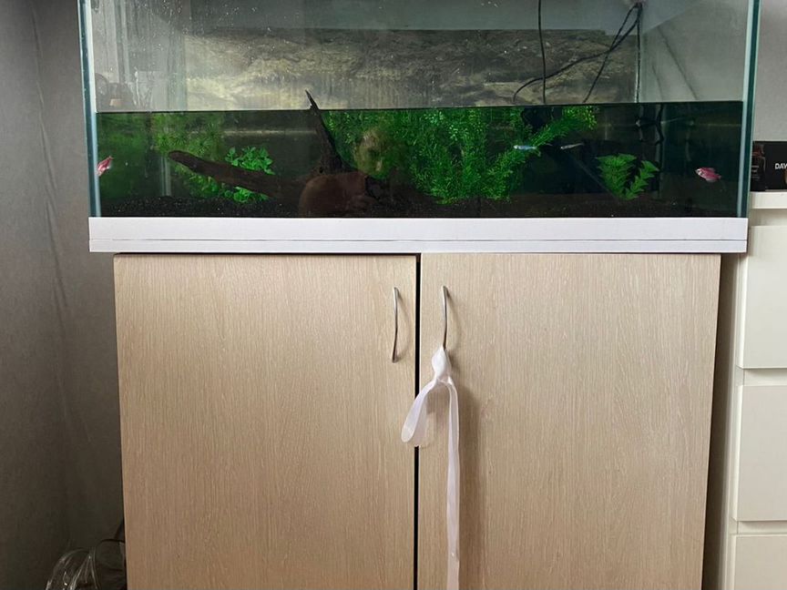 Аквариум с тумбой