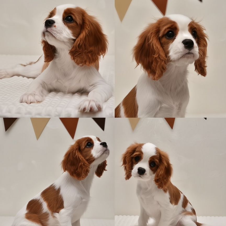 Кавалер кинг-чарльз-спаниель, щенок