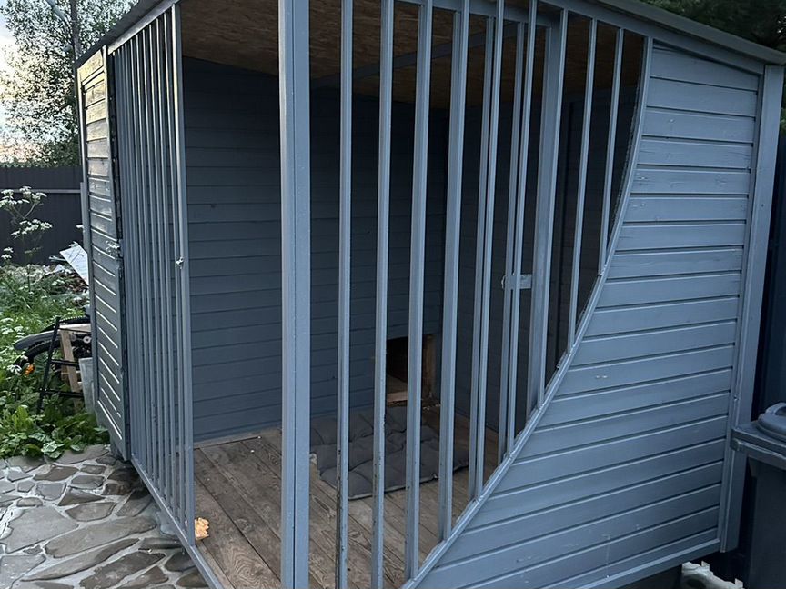 Вольер для собак уличный утепленный