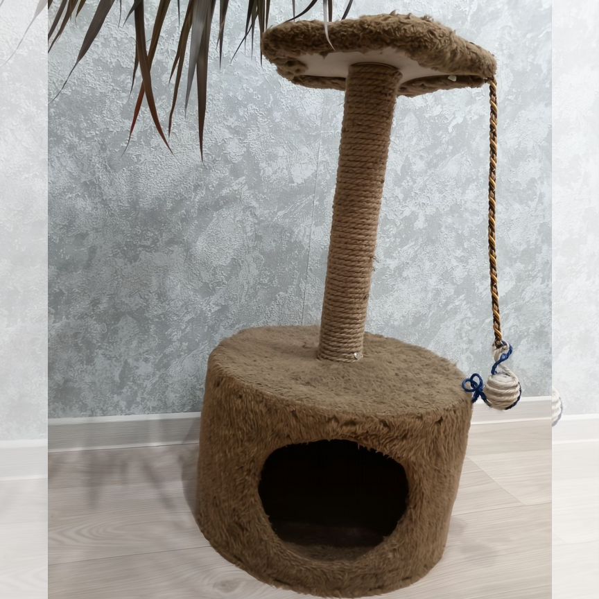 Когтеточка домик для кошки