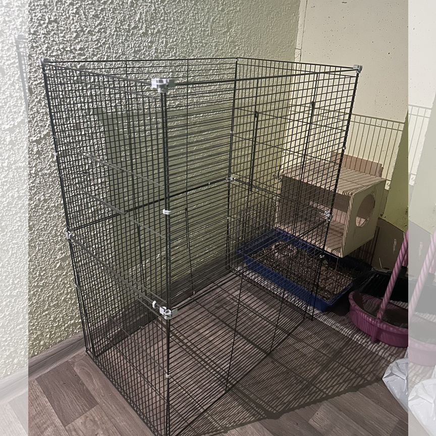 Клетка для шиншиллы бу