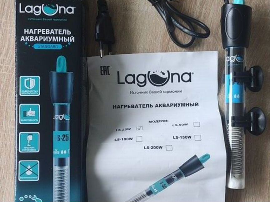 Аквариумный нагреватель Laguna LS-25w