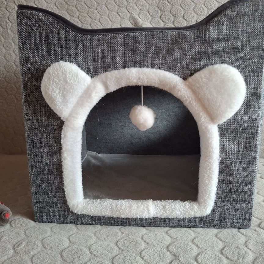 Домик для кошки с когтеточкой