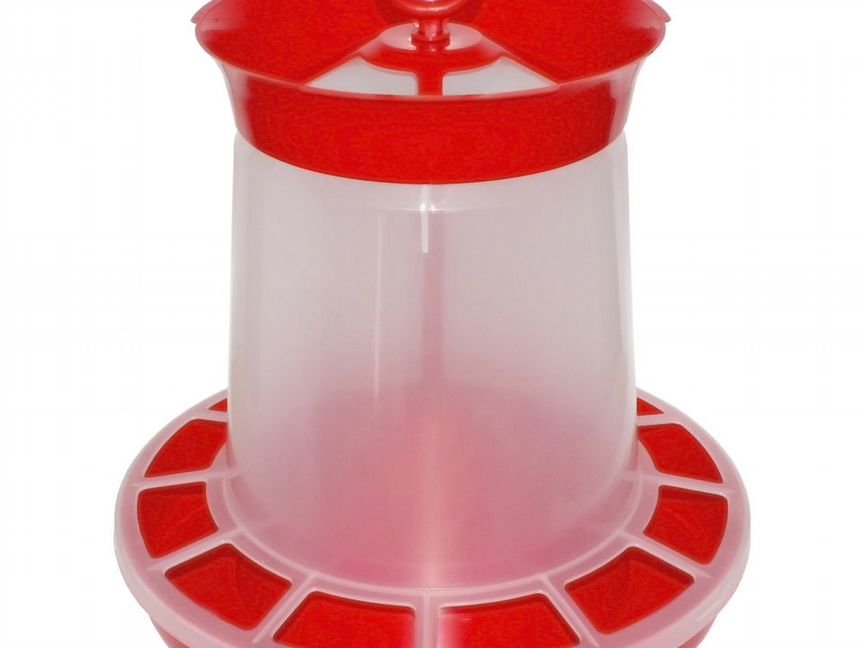 Кормушка для домашней птицы 10кг вместимость корма