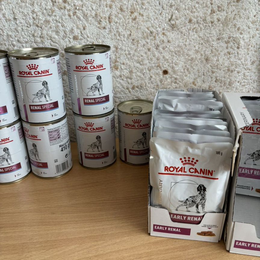 Корм для собак royal canin renal
