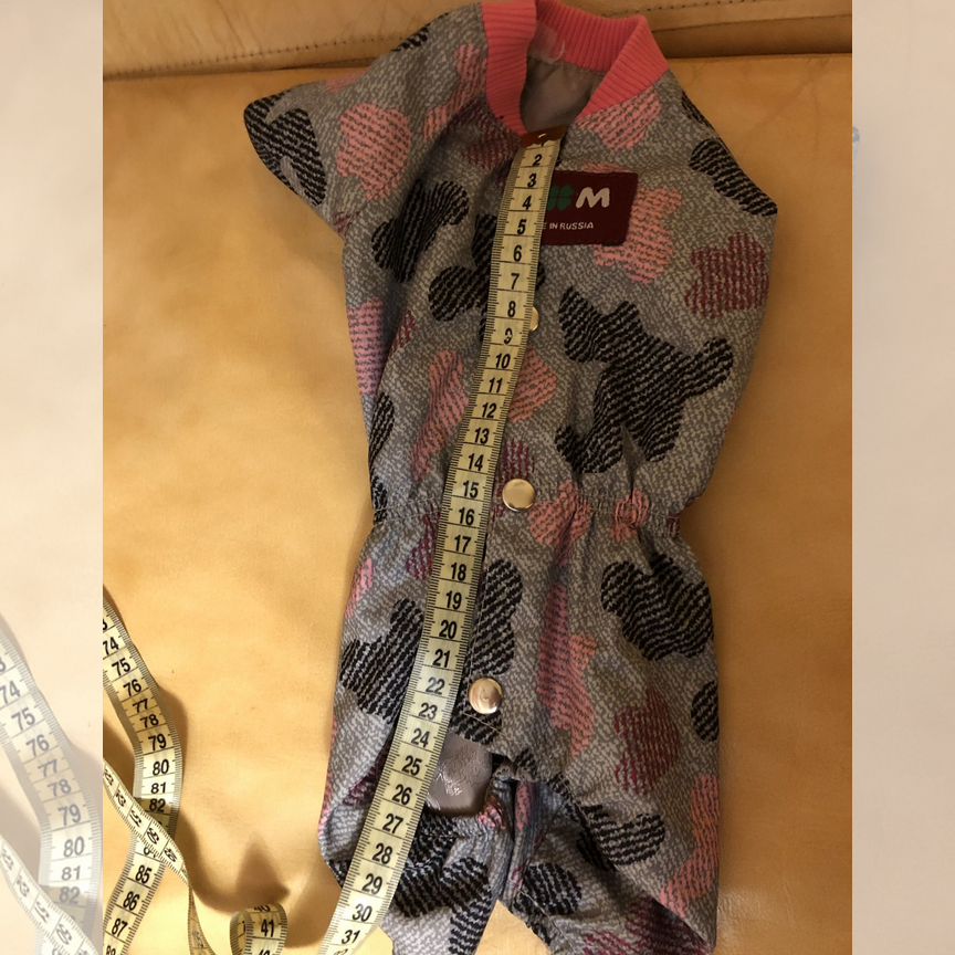 Комбинезон для маленькой собаки девочки