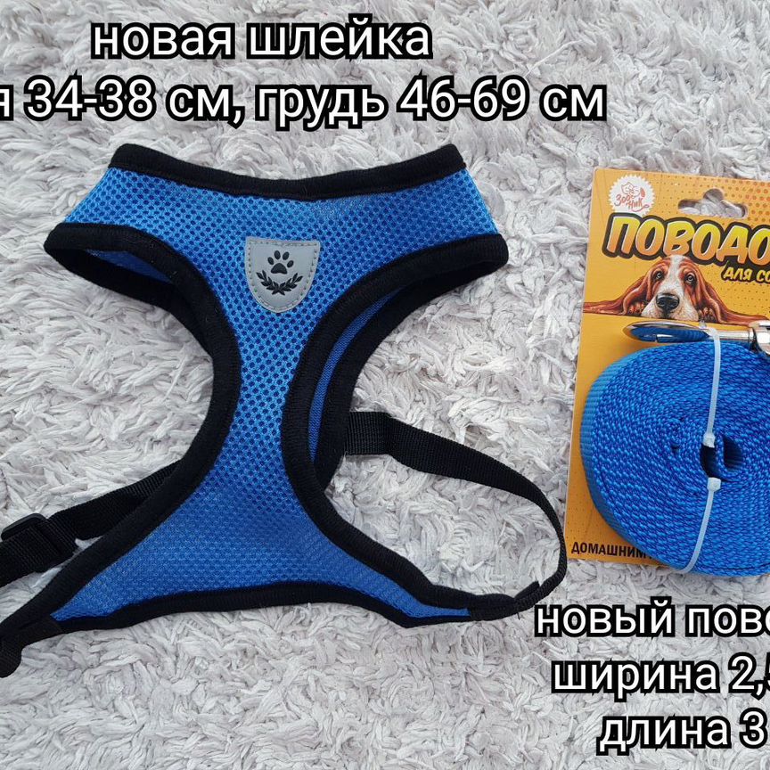 Новая шлейка   новый поводок 3 м / 5 м