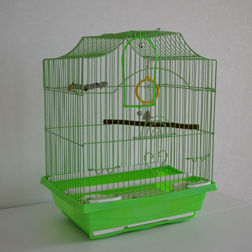 Клетка для попугая - полный комплект