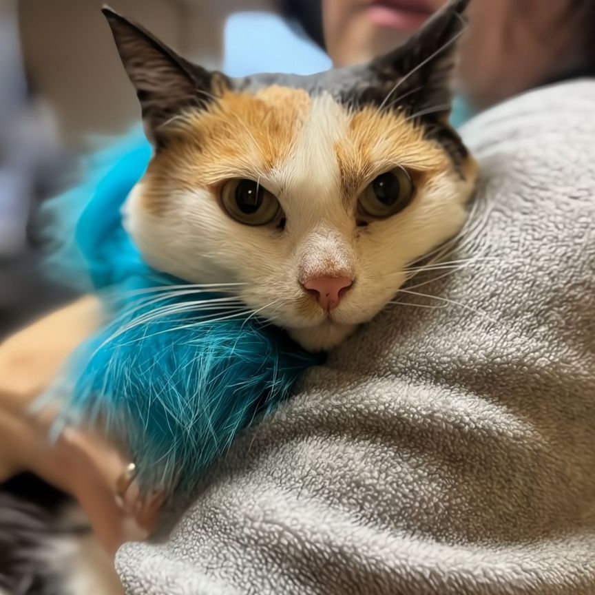 Взрослая, Девочка кошка в добрые руки