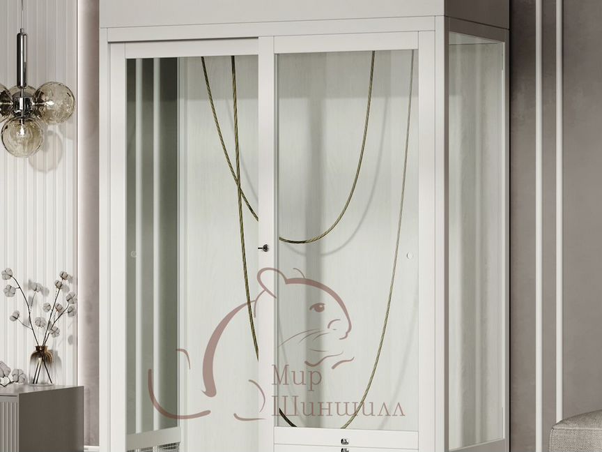 Витрина-вольер для обезьян "Тортуга"