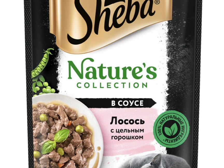 Влажный корм для кошек sheba