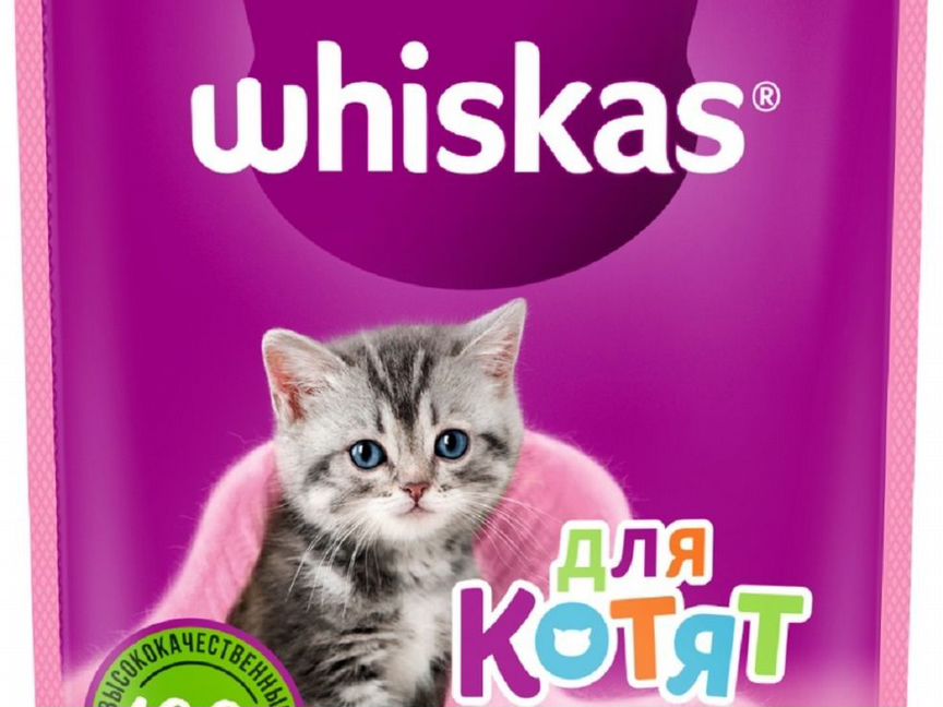 Whiskas влажный корм для котят рагу с ягненком