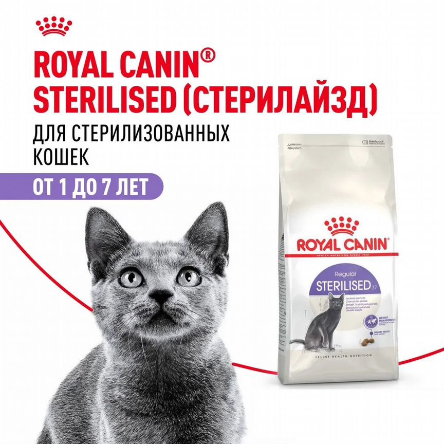 Сухой корм Royal Canin Sterilised и Florida