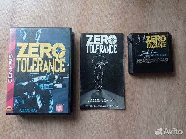 Zero tolerance sega купить в Москве | Хобби и отдых | Авито