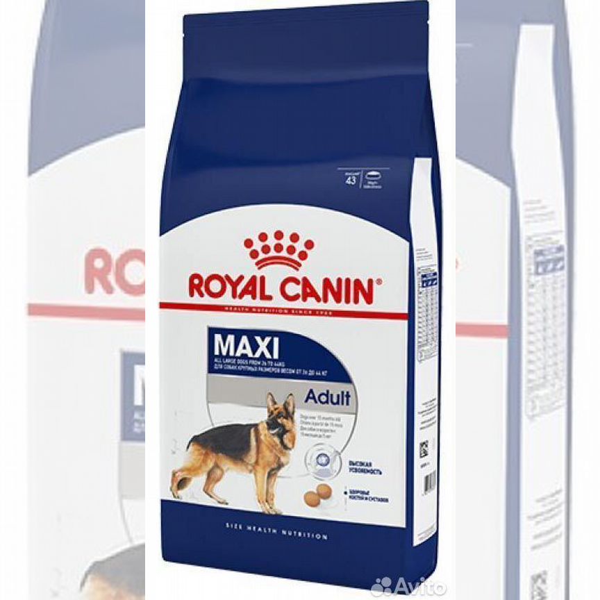 Корм для собак royal canin maxi adult
