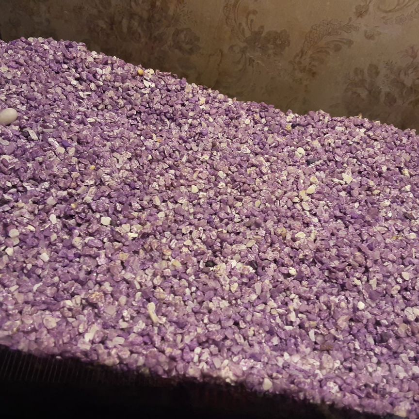 Грунт в аквариум аметистовая крошка