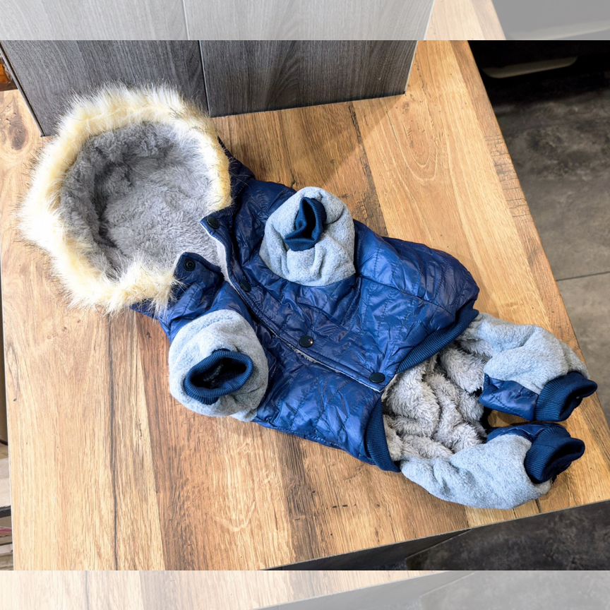 Комбинезон для собак средних пород XL новый синий