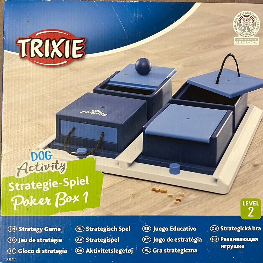 Развивающая игрушка для собак Poker Box, Trixie