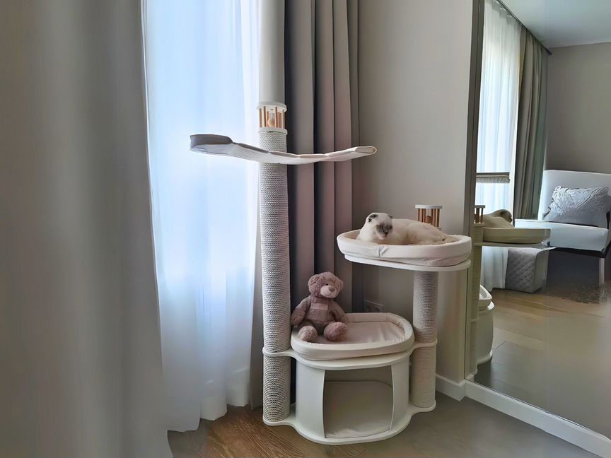 Когтеточка домик для кошки