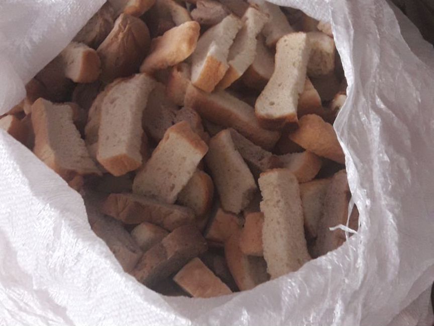 Продам сухари для животных