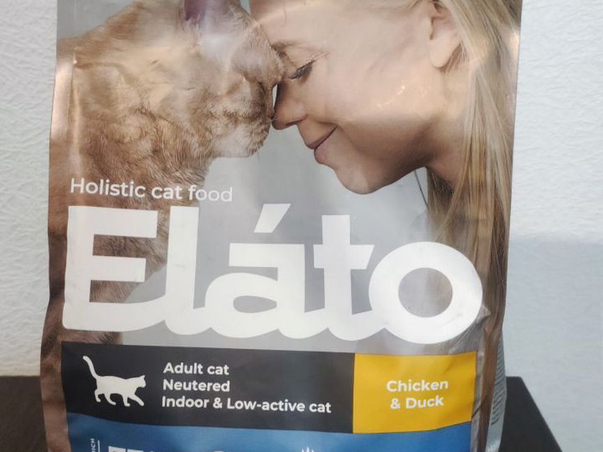 Сухой корм для кошек Elato