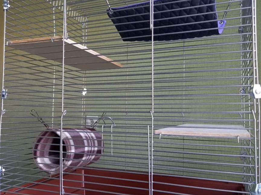 Клетка для грызунов, крыс, дегу, шиншиллы, хорька