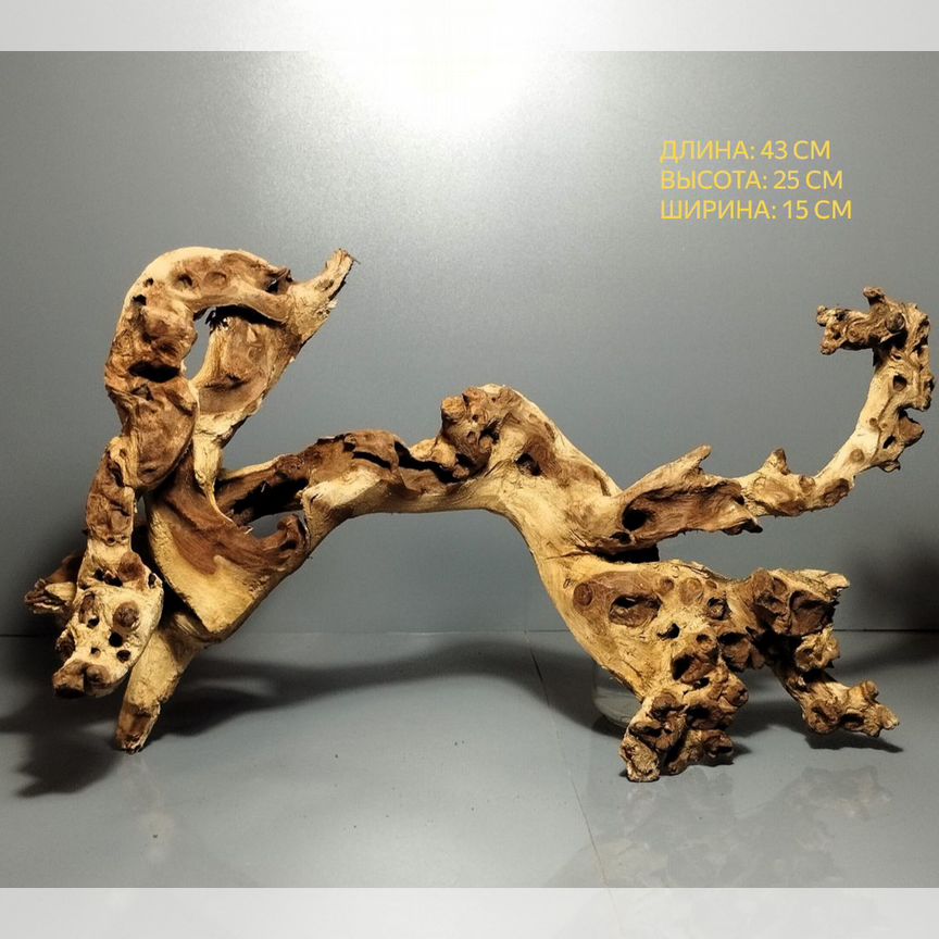 Коряга Bell Wood мангровая коряга 43*15*25 вк505