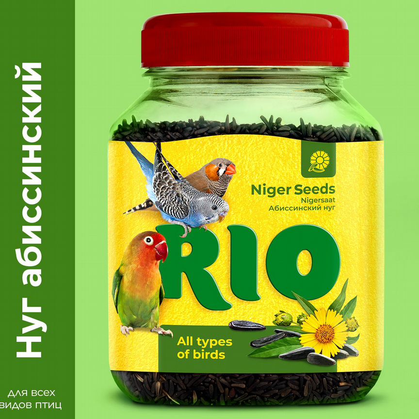 Лакомство RIO Абиссинский нуг для птиц г