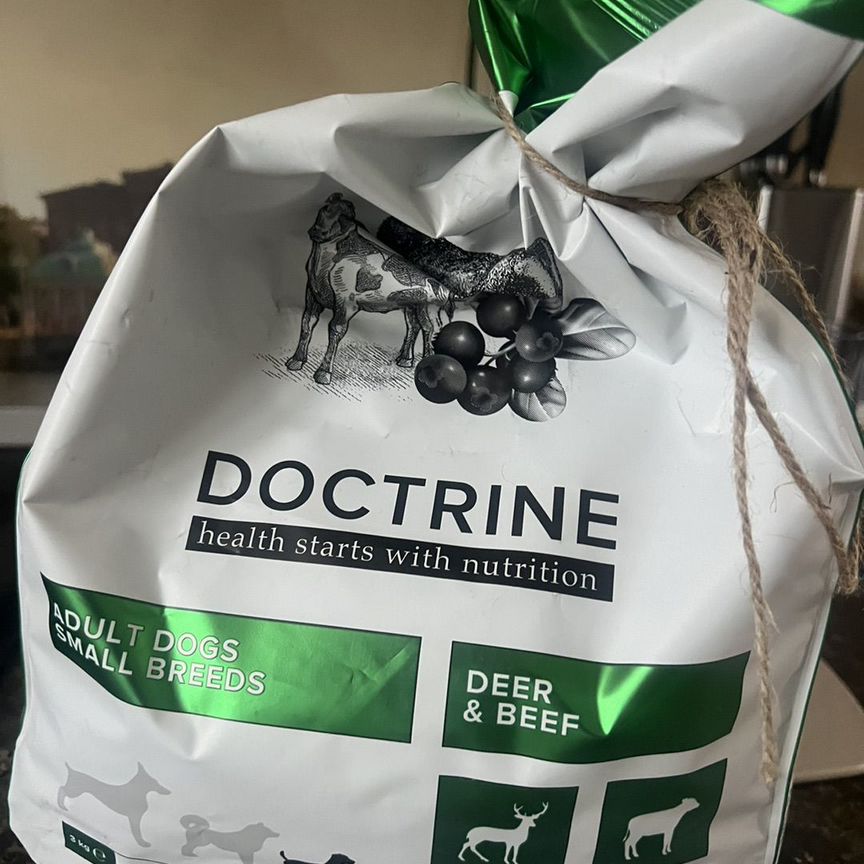 Корм doctrine для собак 3 кг