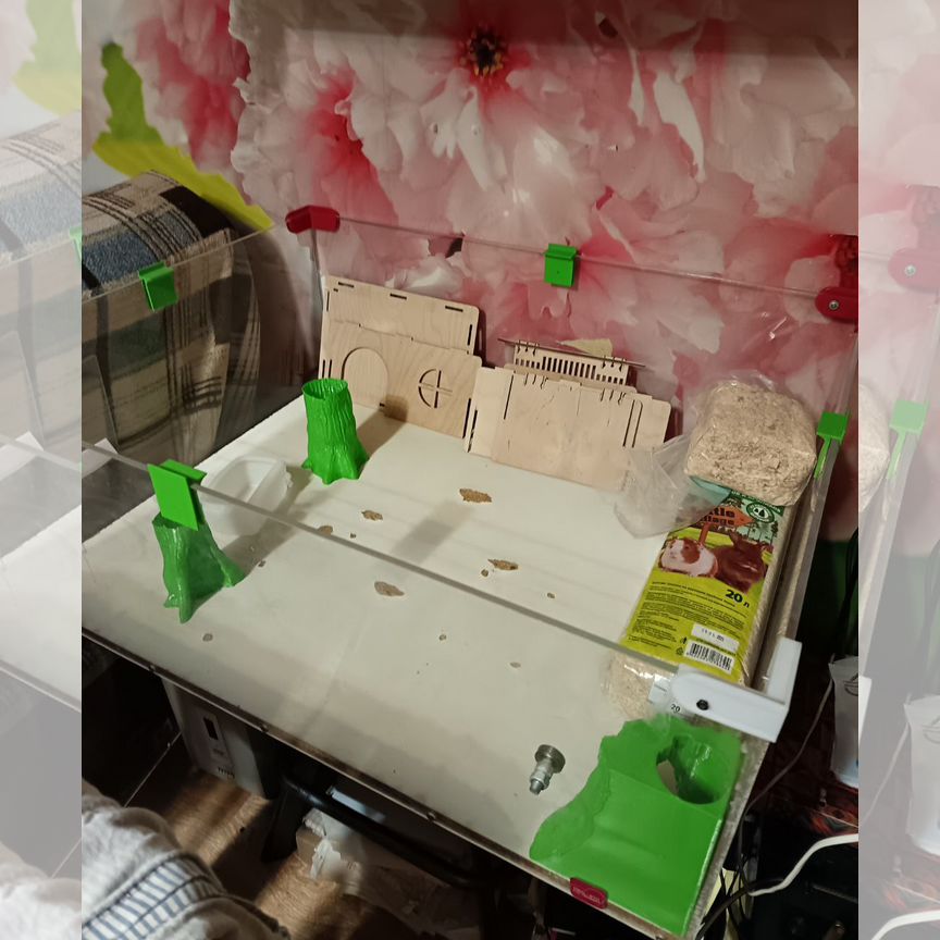 Вольер для грызунов, ежей, рептилий